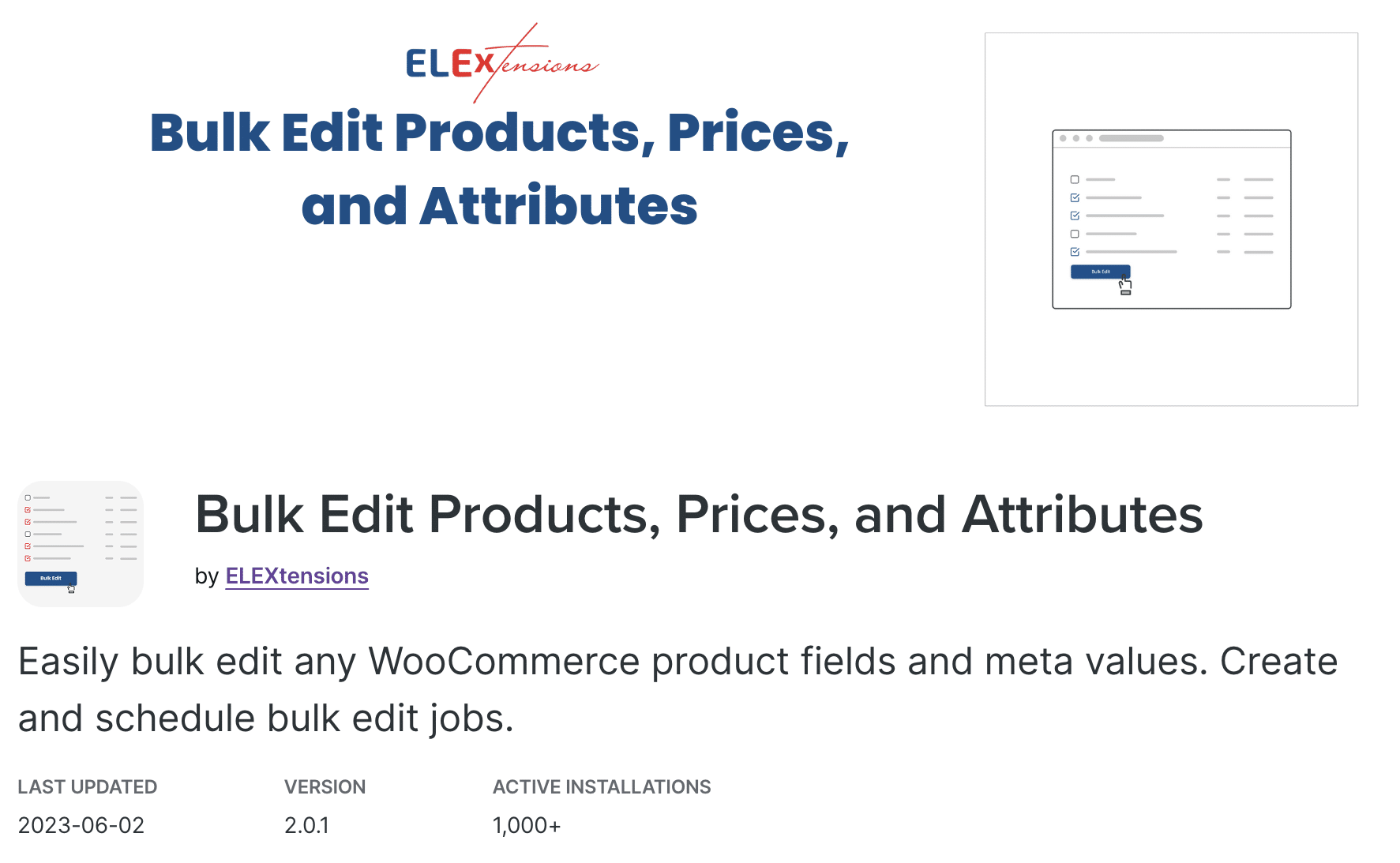Edit in Bulk: The Best WooCommerce Plugins