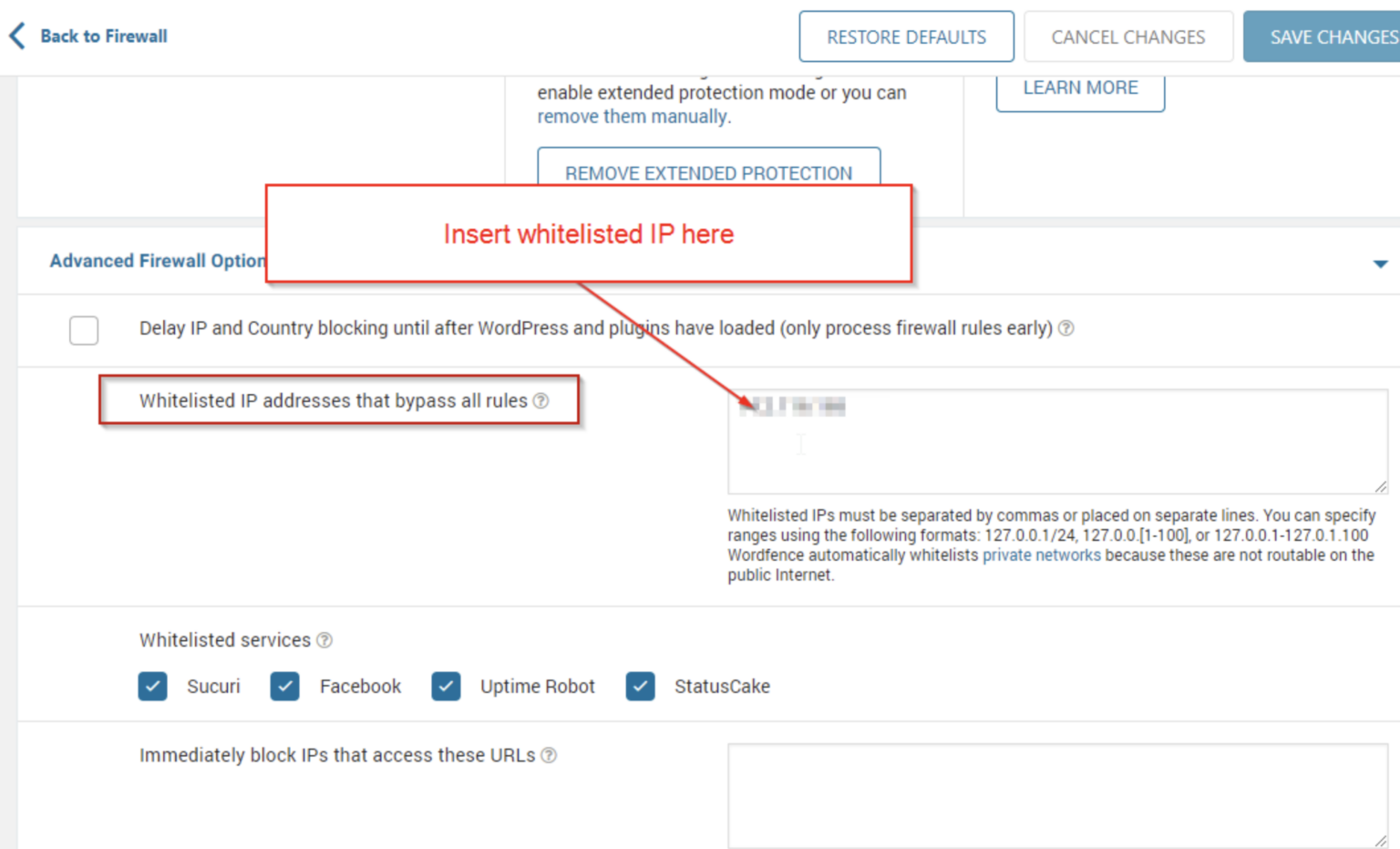Step-by-Step Guide to Whitelist IPs in Wordfence