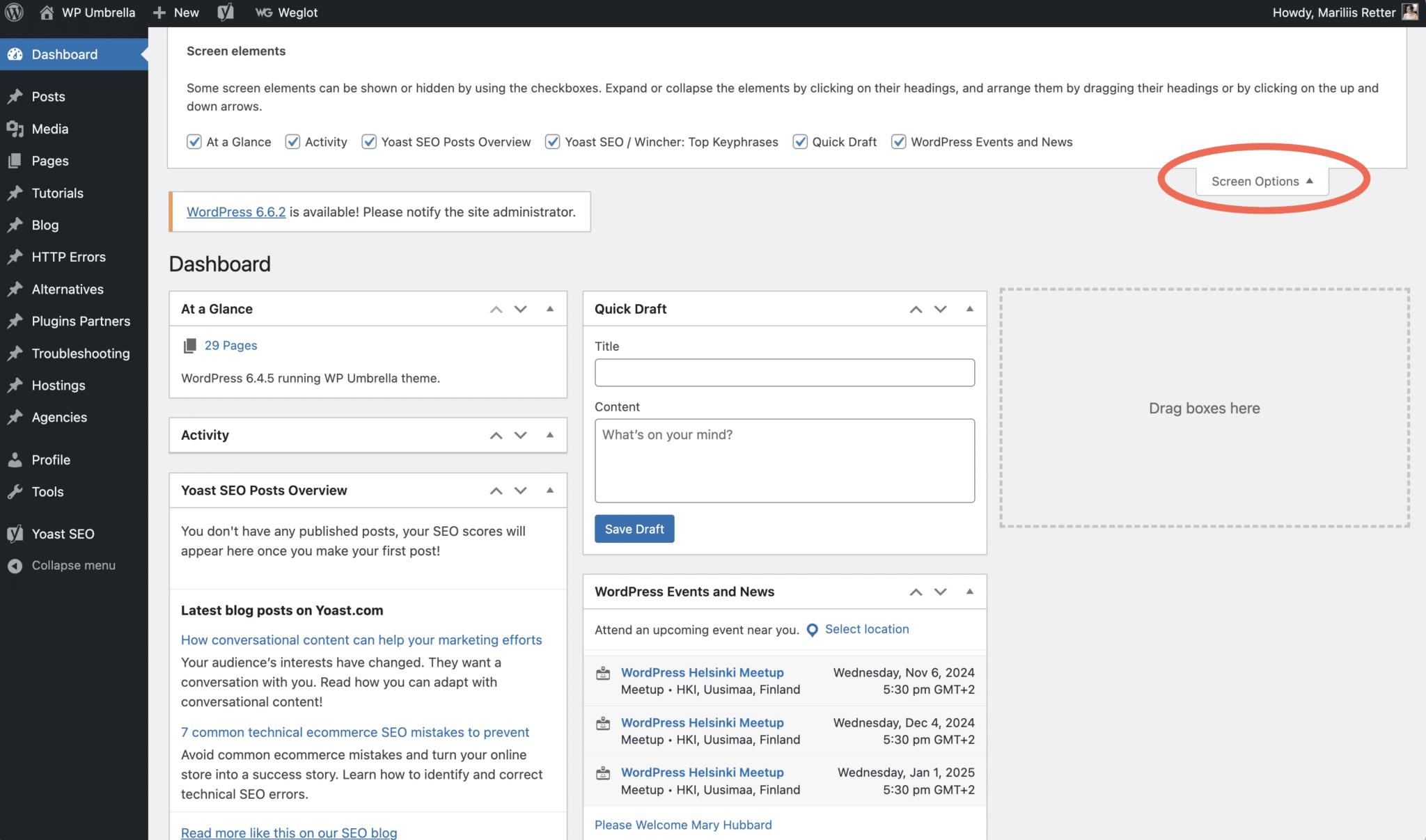 Top 5 Wordpress Dashboard Customizations Tips