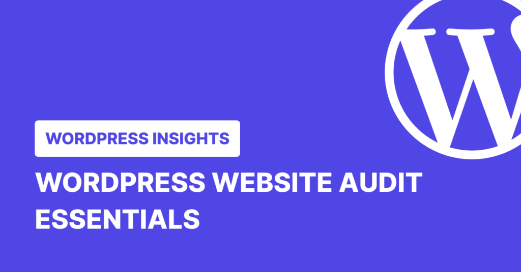 Beginner's Guide: WordPress Website Audit Essentials