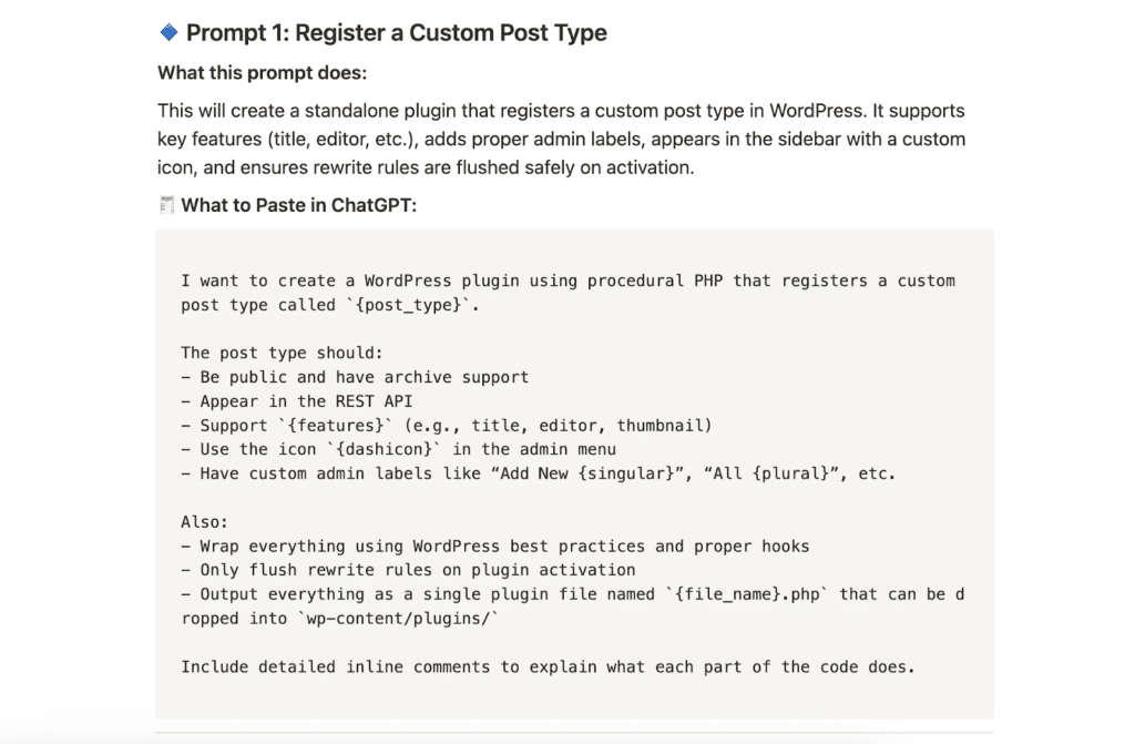 150+ AI Prompts for WordPress Devs [Get the Free PDF]