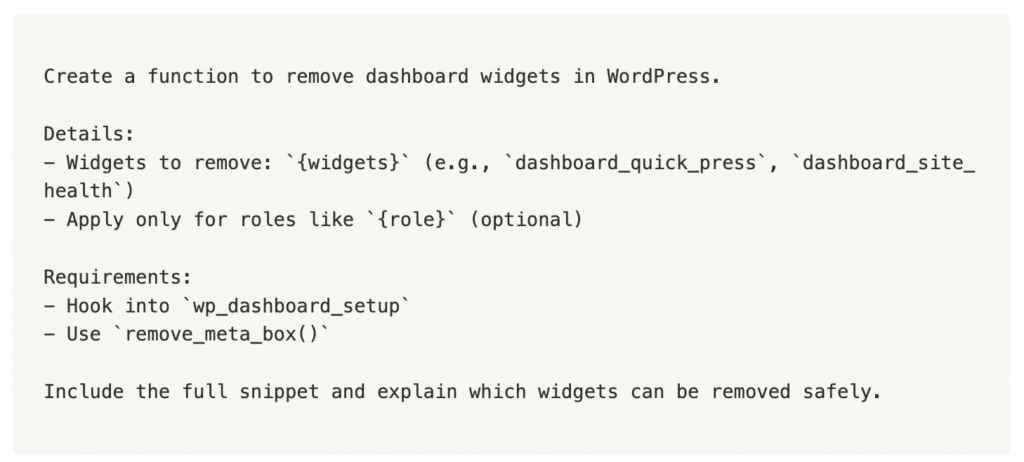 150+ AI Prompts for WordPress Devs [Get the Free PDF]
